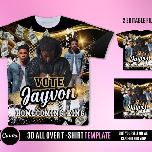 Homecoming Shirt Template - Etsy