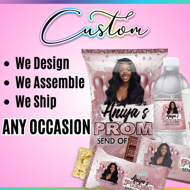 Custom Chip Bags - Etsy