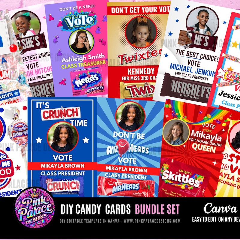 Homecoming Chip Bag Bundle Templates - Etsy