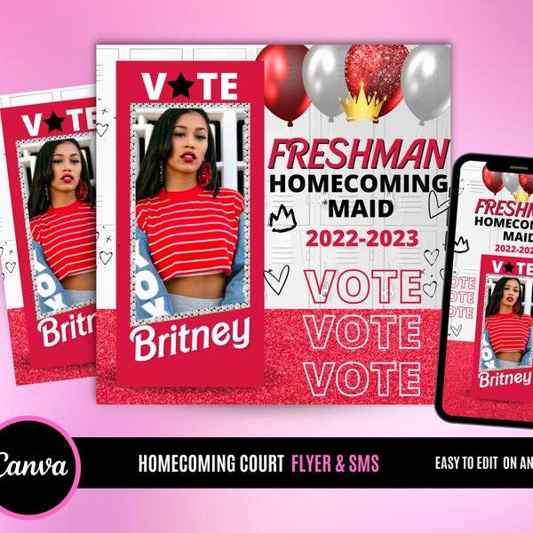 Homecoming Princess Flyer - Etsy