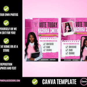 School ID Campaign Poster, Student Elections Poster , Class Treasurer ...