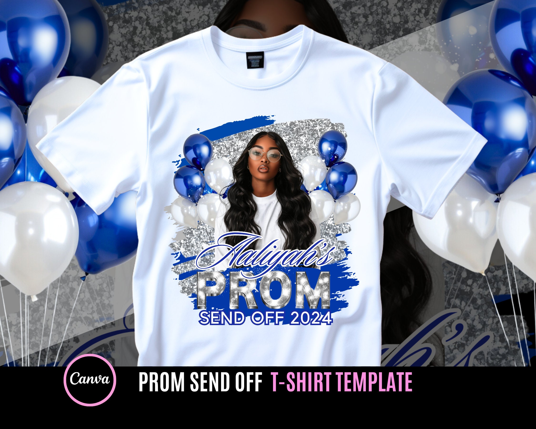 Prom Send off T Shirt Design, Editable in Canva, 2025 Prom T Shirt ...