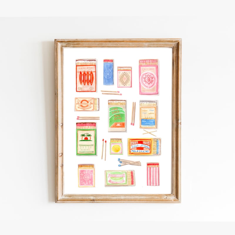Matchbox Art - Etsy