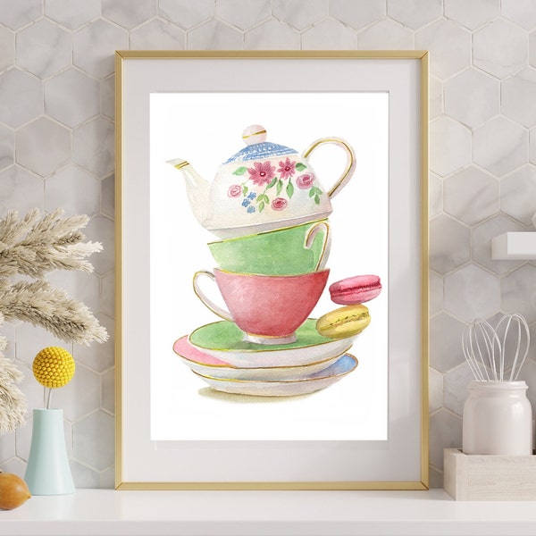 Stacking Tea Cups - Etsy