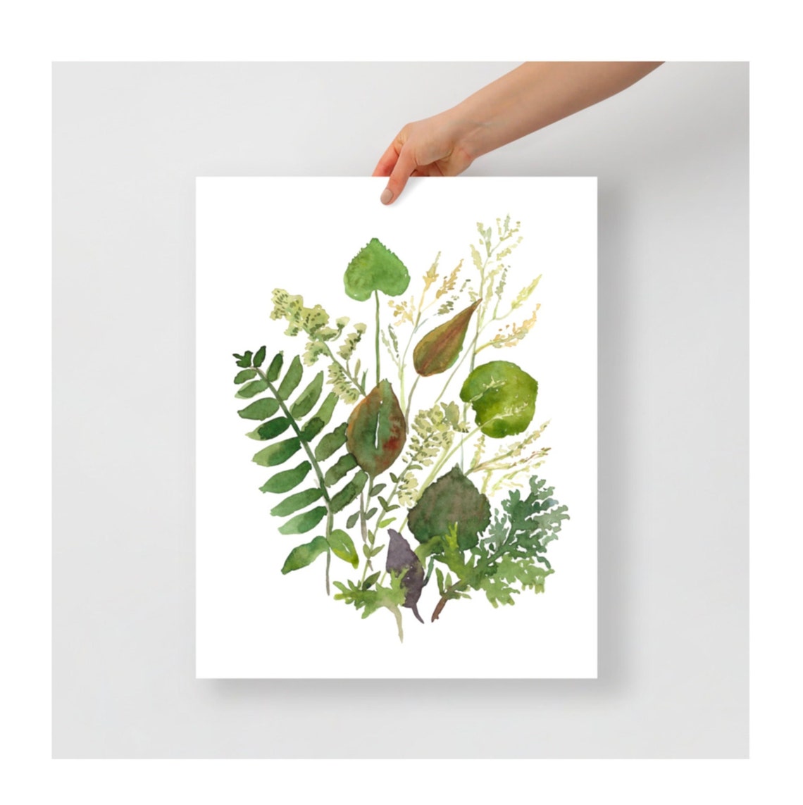 Watercolor Botanical Print Set of 3 Floral Printable Art - Etsy