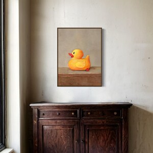 Rubber Duck Still Life, Watercolor Painting, Duck Illustration, Kids ...