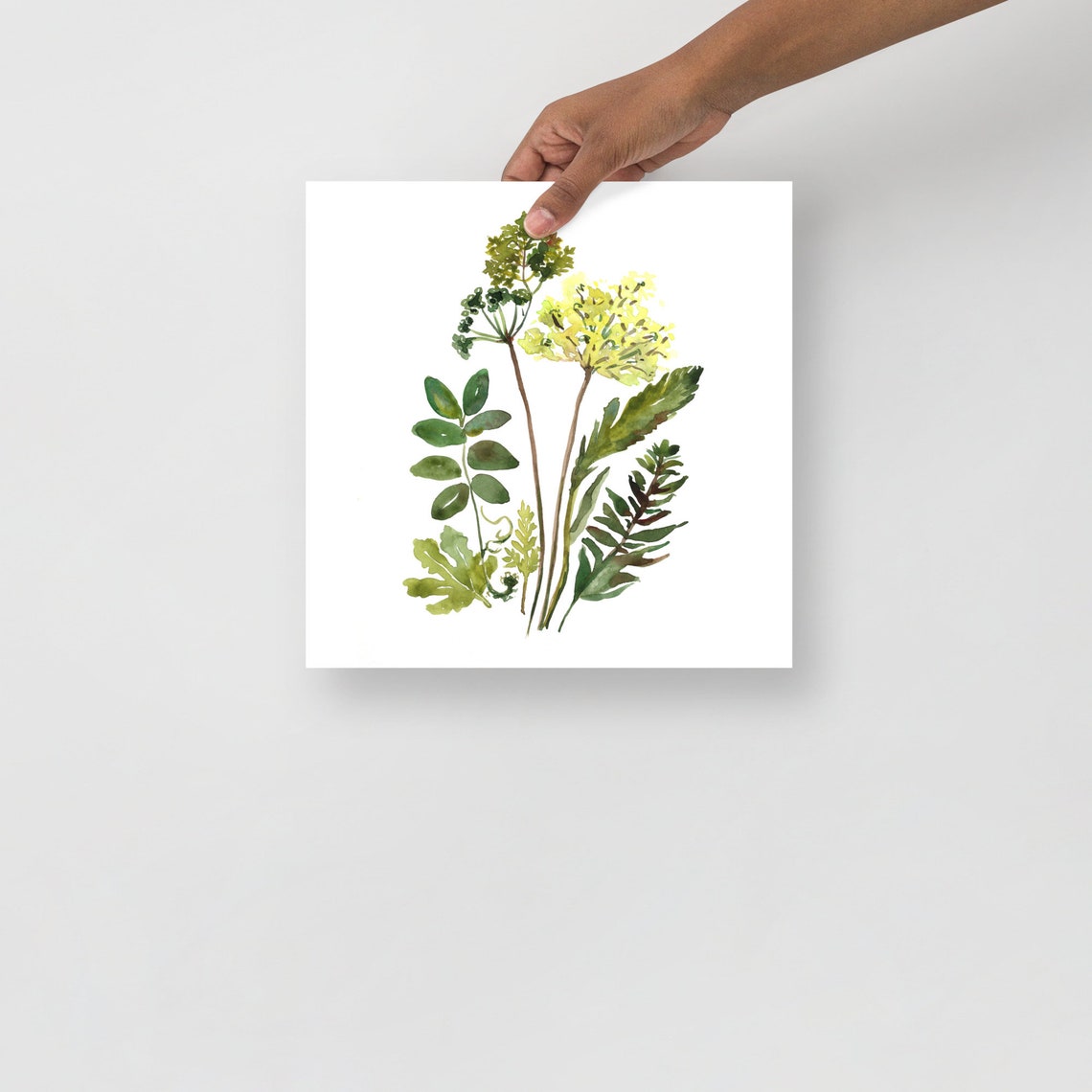 Watercolor Botanical Print Set of 3 Floral Printable Art - Etsy