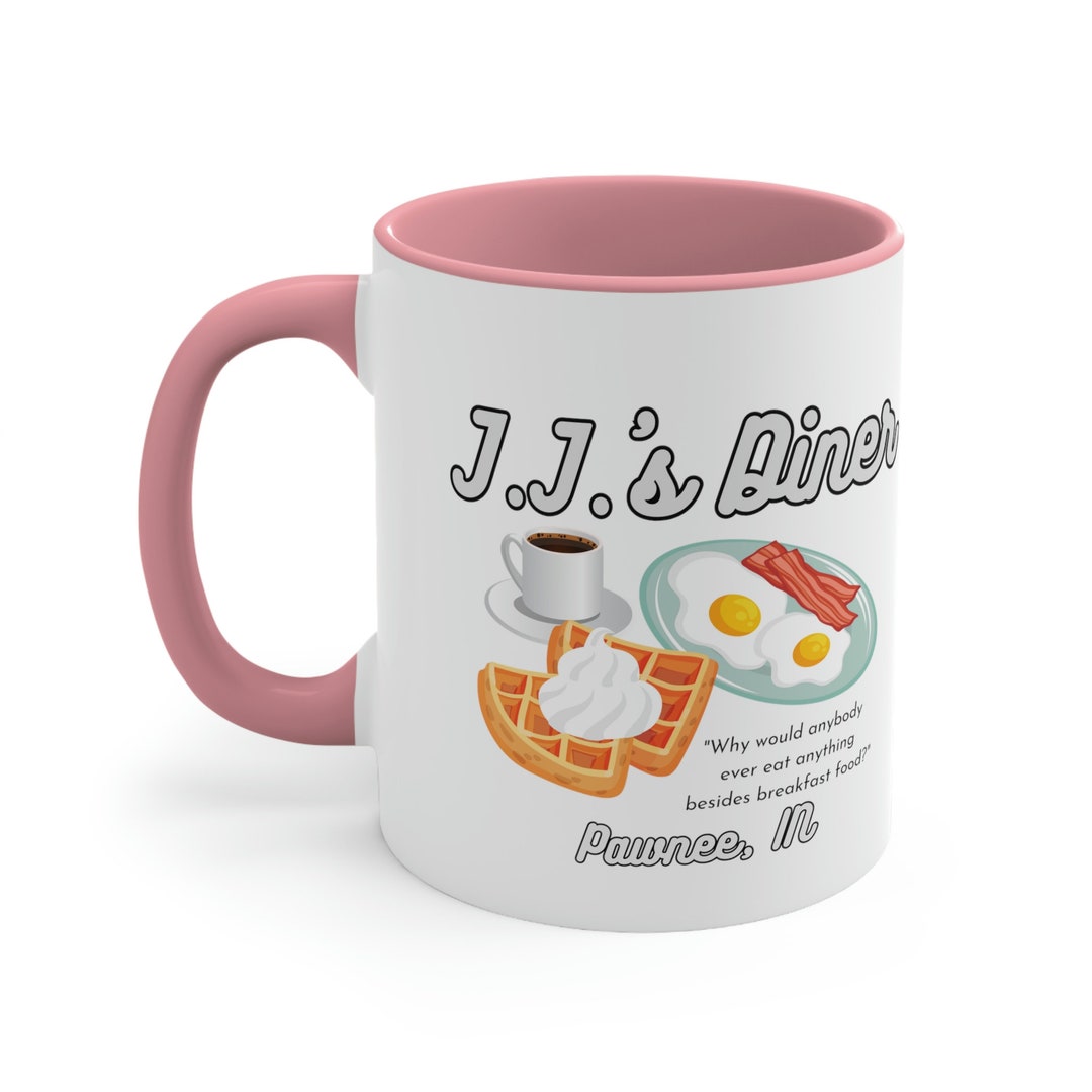 J.j.'s Diner Parks and Recreation Inspired Accent Coffee Mug, Jj's ...