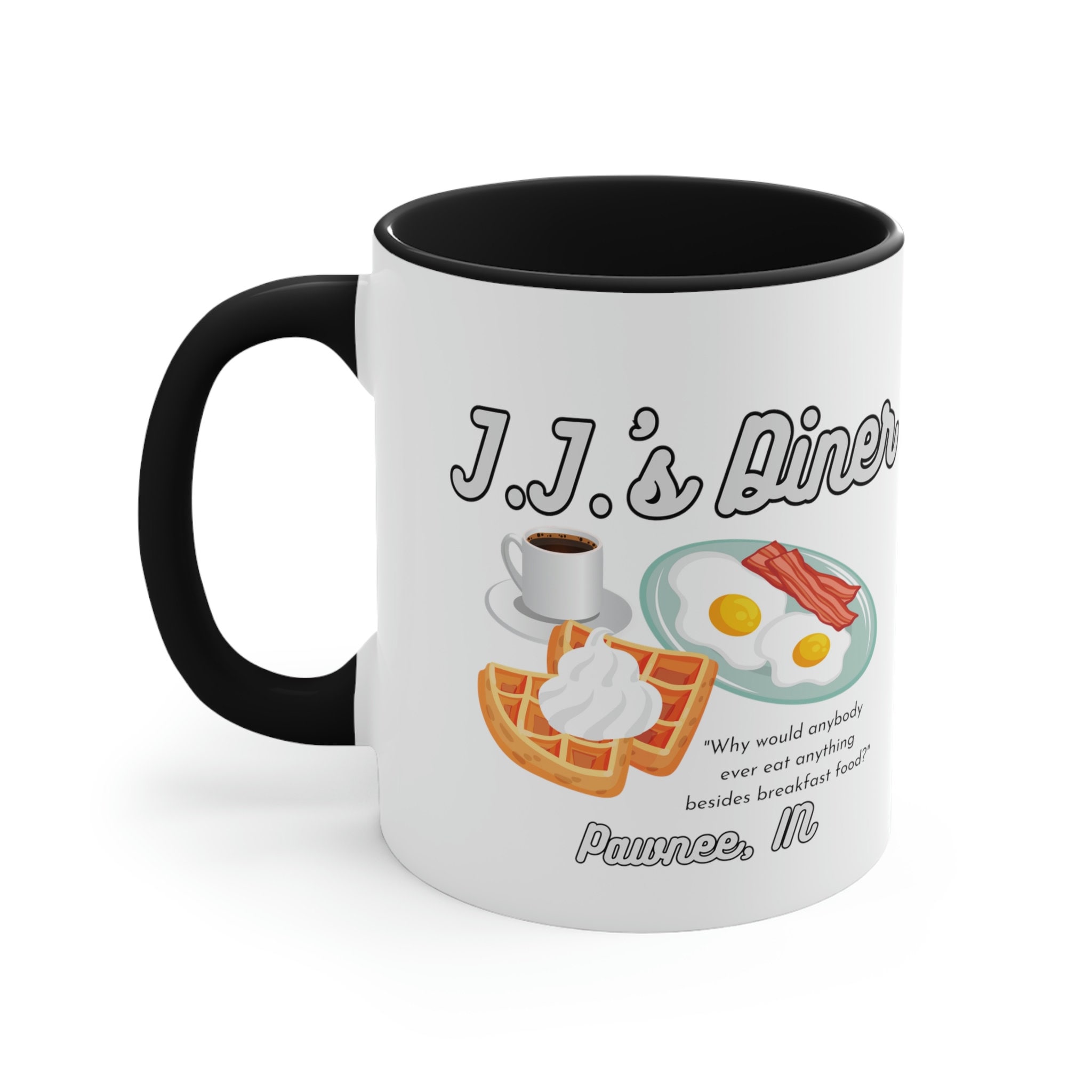J.j.'s Diner Parks and Recreation Inspired Accent Coffee Mug, Jj's ...
