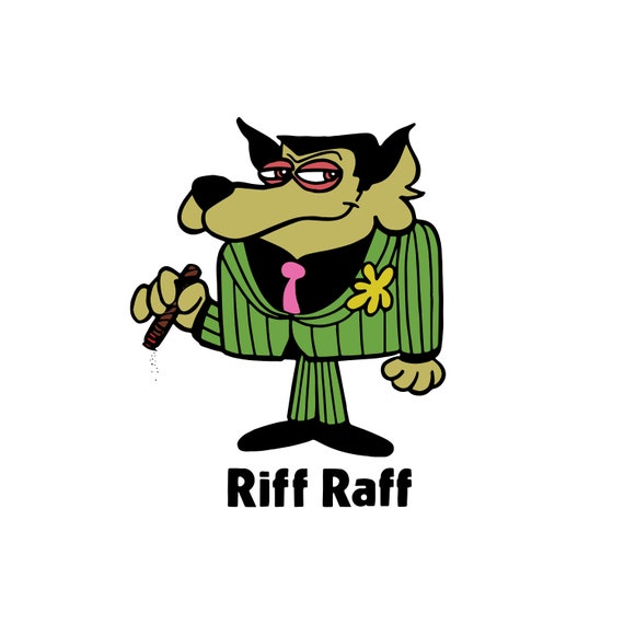 Riff Raff VECTOR 1970's Retro T-shirt Design | Etsy