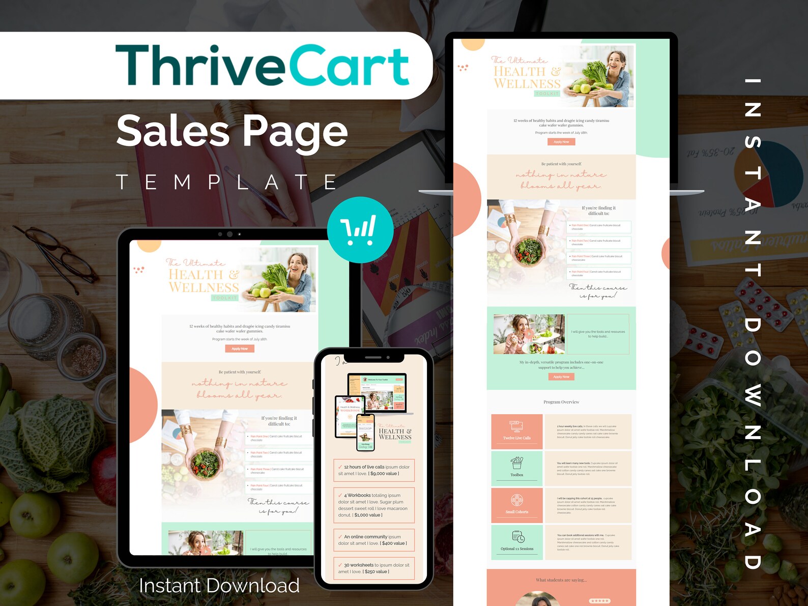 Thrivecart Sales Page Template Course Sales Page Template Thrivecart ...