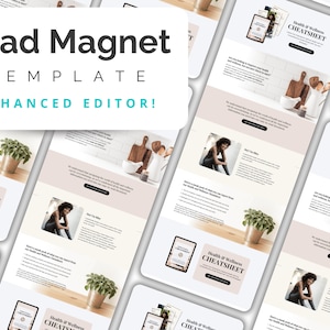 Thrivecart Lead Magnet Opt-in Template | Coaching Funnel Templates Opt ...