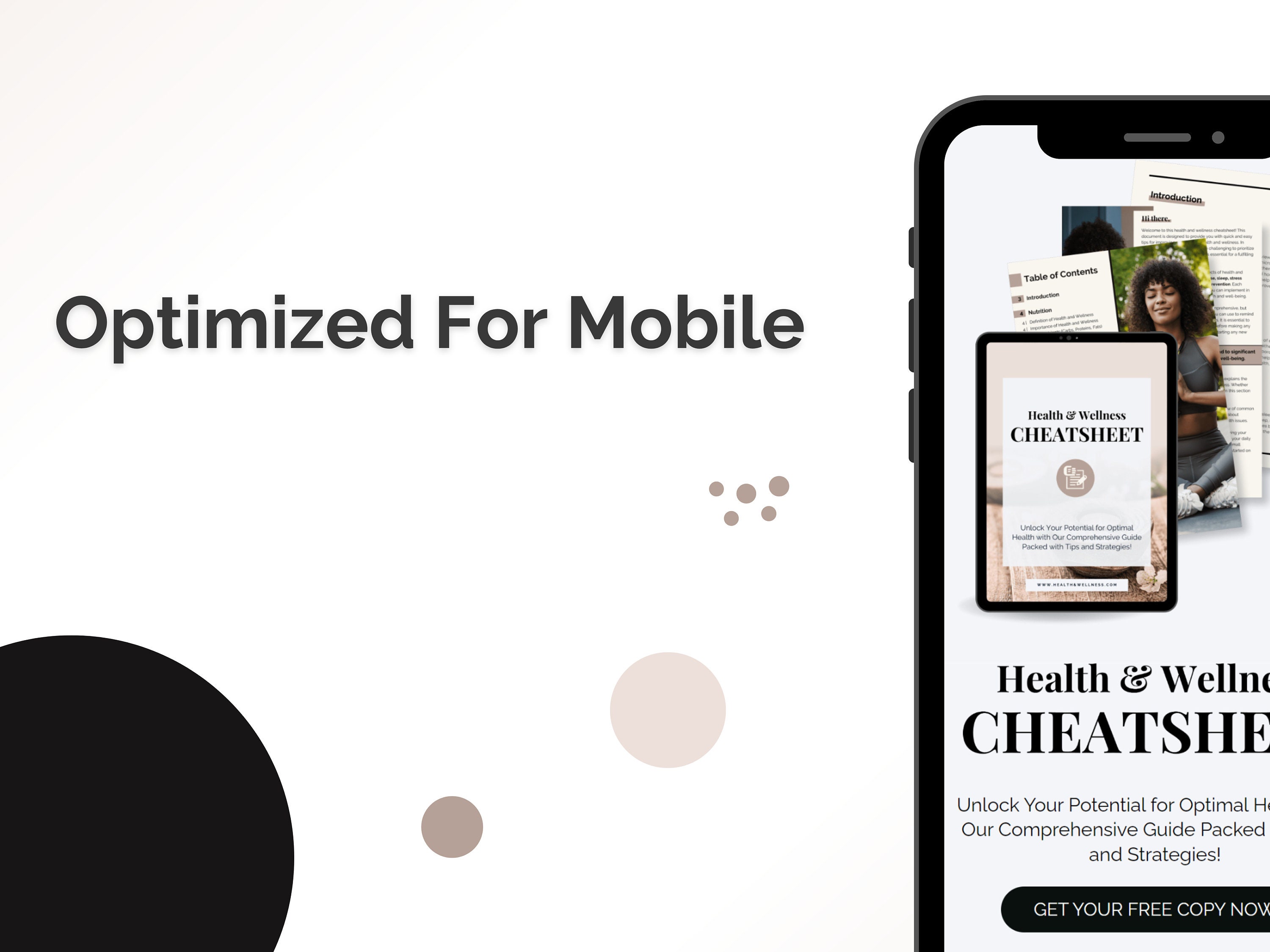 Thrivecart LEAD MAGNET Opt-in Template Coaching Funnel Templates Opt in ...
