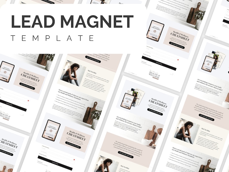 Thrivecart LEAD MAGNET Opt-in Template Coaching Funnel - Etsy
