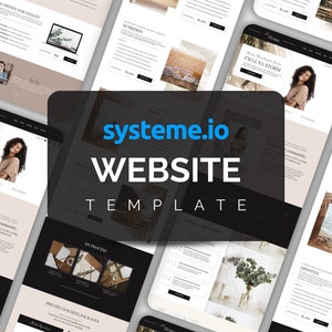Systeme.io Website Template Systemeio Blog Template Neutral Systeme Io ...