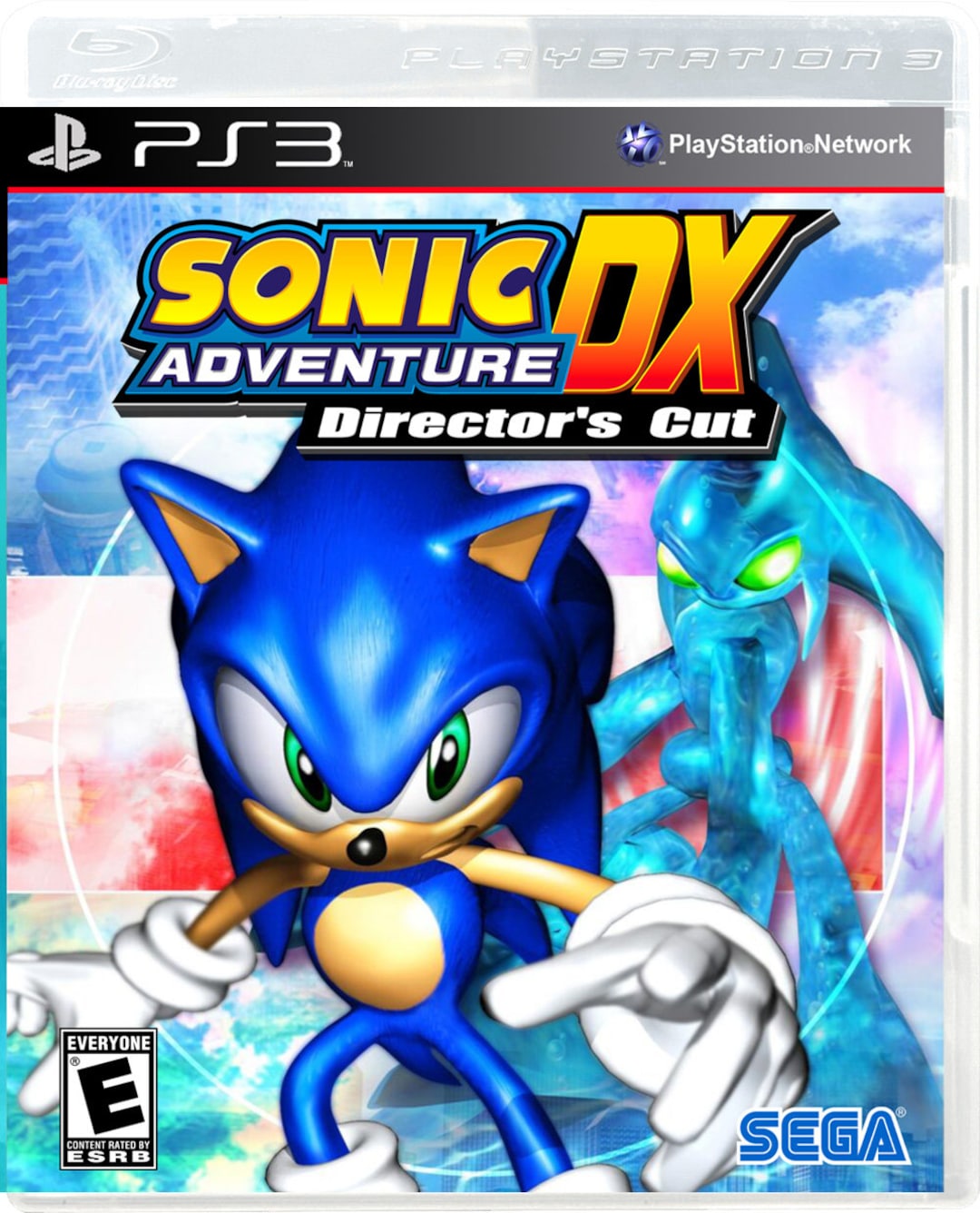 Sonic Adventure DX Director's Cut Custom PS3 Cover (no Game) - Etsy