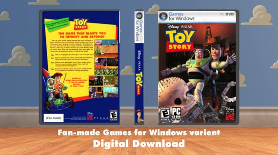Toy Story Fan-made Games for Windows Cover - Etsy
