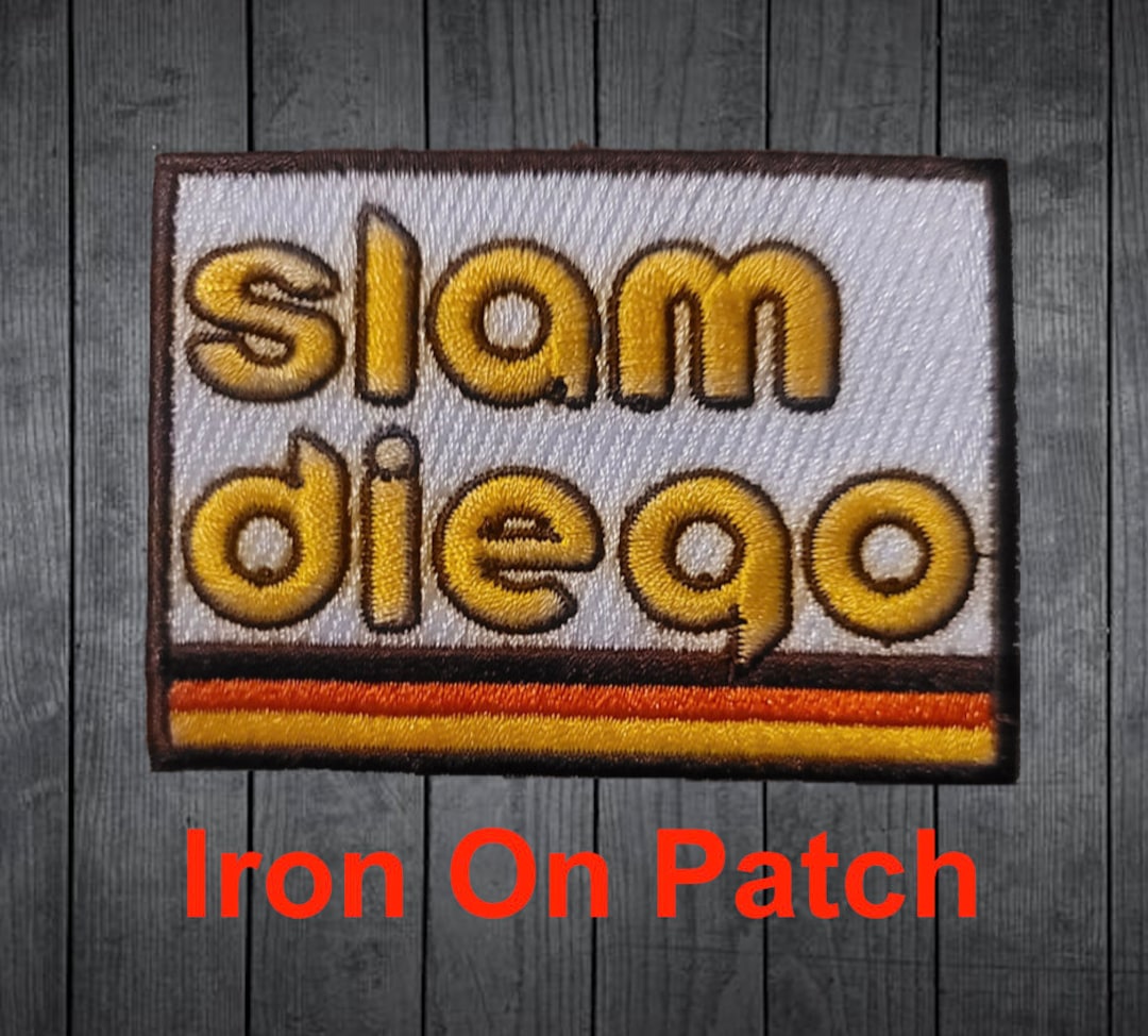 San Diego Padres SLAM DIEGO Iron on Patch - Etsy