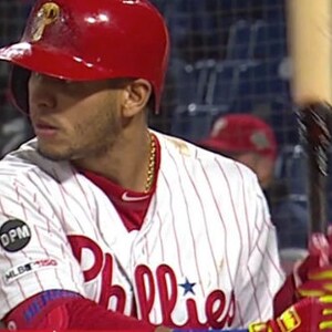 David Montgomery DPM Patch Memorial Philadelphia Phillies Baseball ...