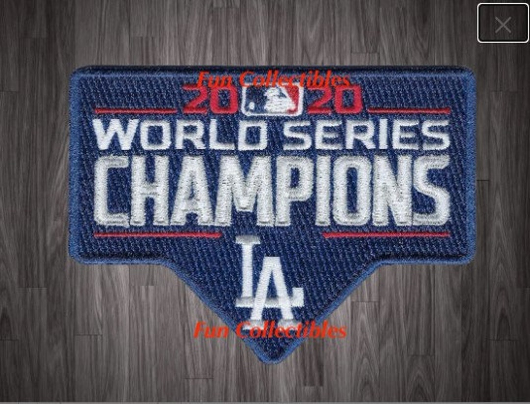 LA Dodgers Official 2020 World Series Champions Patch MLB Baseball ...