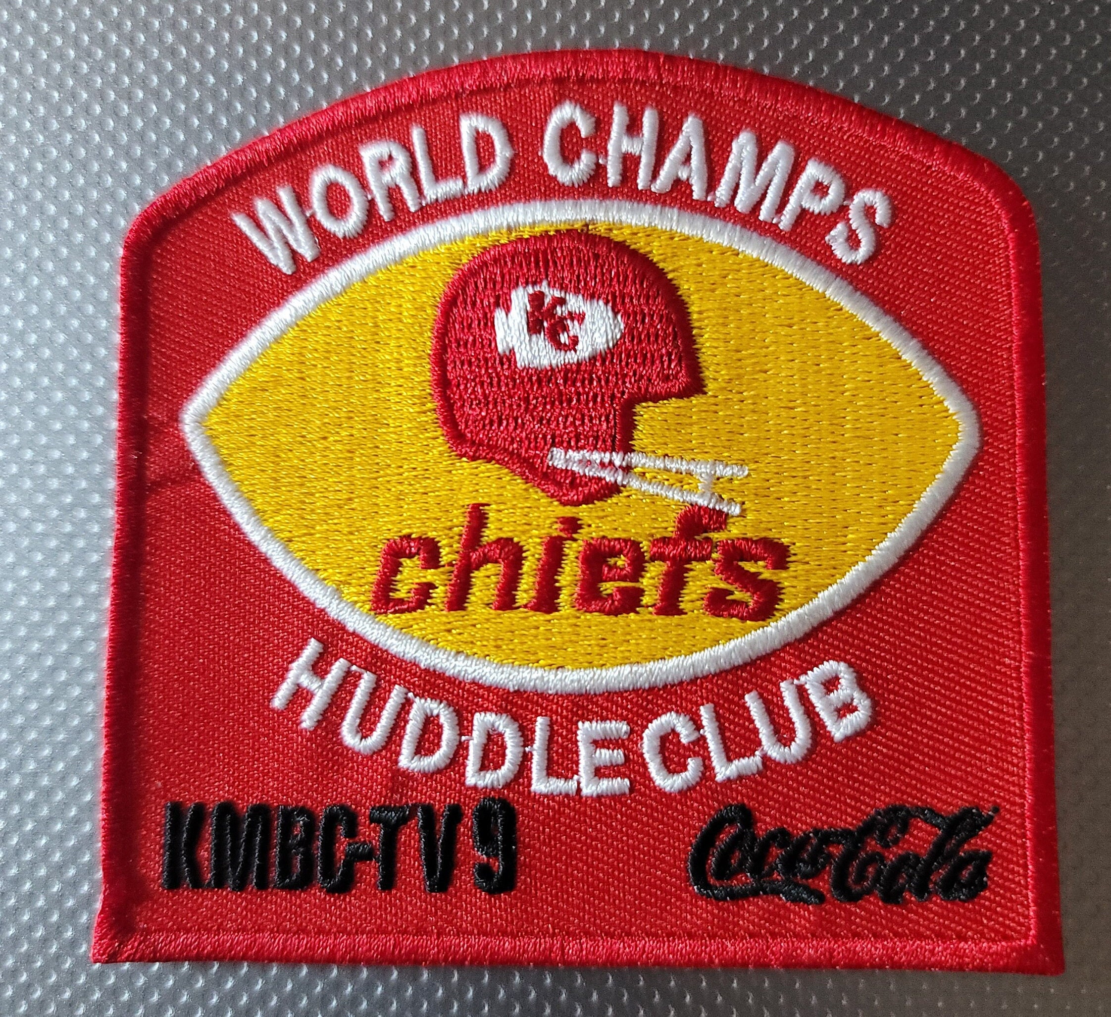 KANSAS CITY CHIEFS Super Bowl World Champs Huddle Club Coca Cola 1969 ...