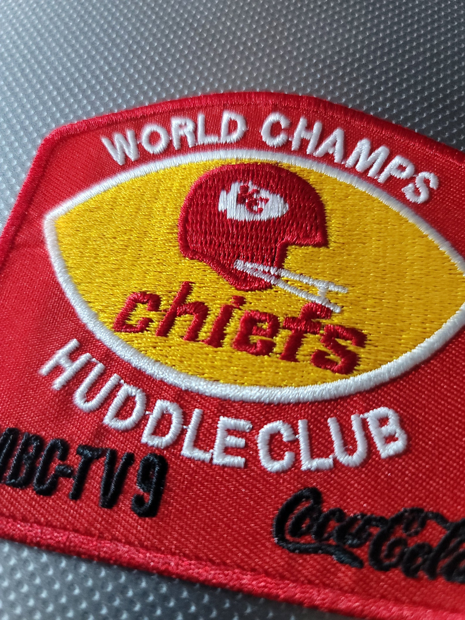 KANSAS CITY CHIEFS Super Bowl World Champs Huddle Club Coca Cola 1969 ...