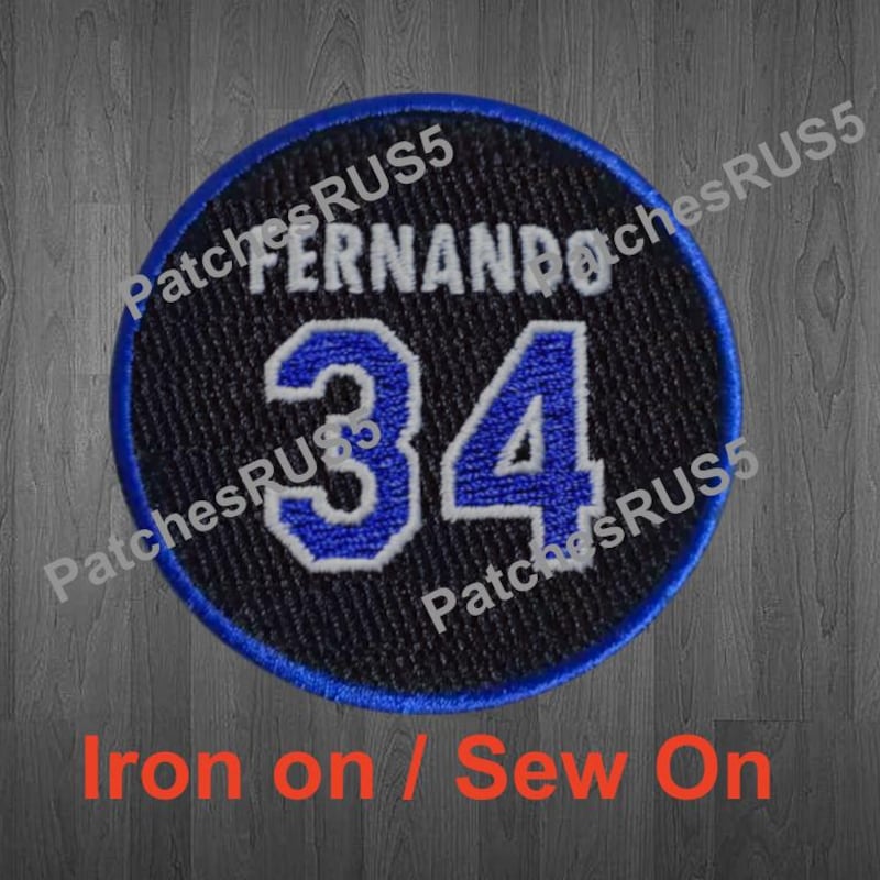 Dodgers Fernando Patches - Etsy
