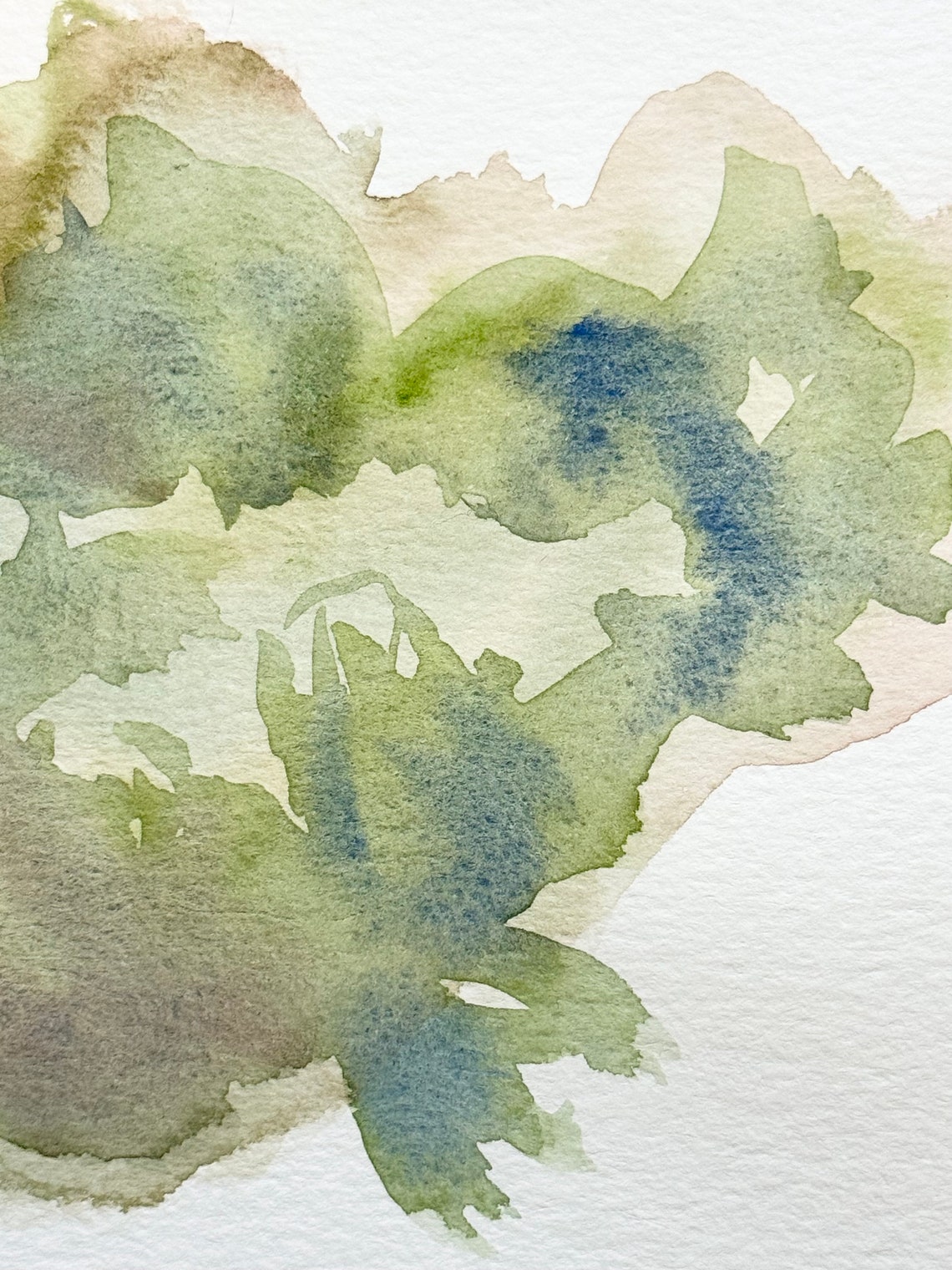 Geranium Watercolor Painting - Etsy