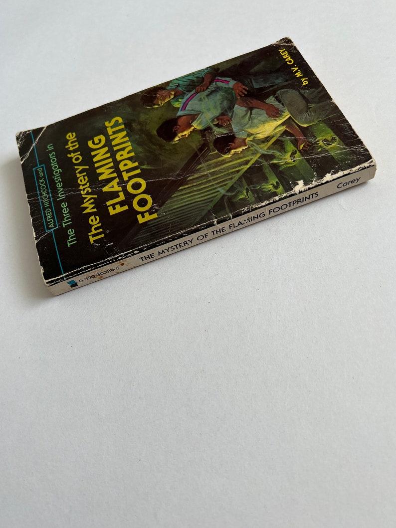 The Mystery of the Flaming Footprints - Etsy