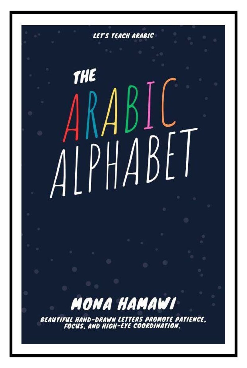 Creative Hand-drawn Arabic Alphabet - Etsy