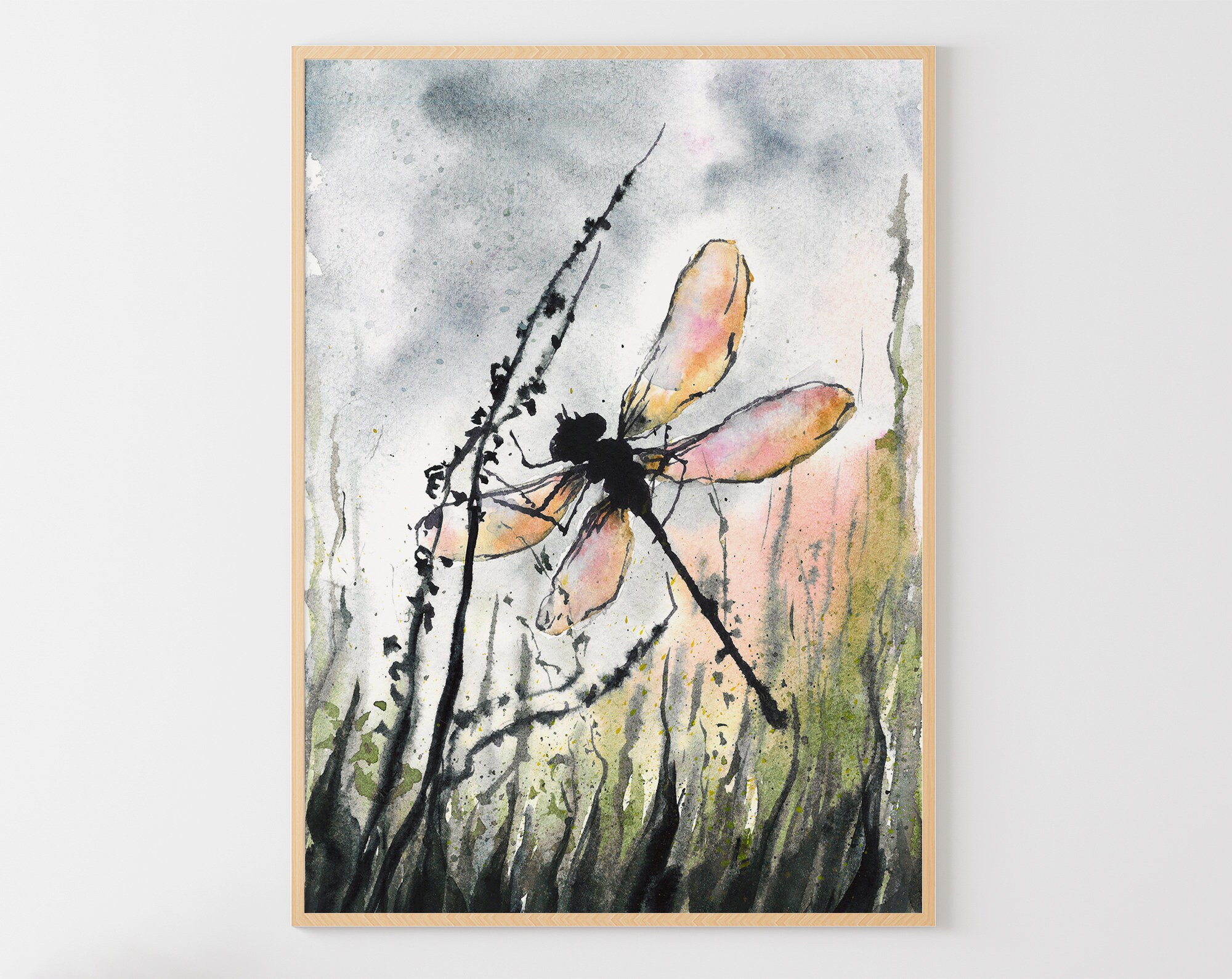 Dragonfly Paintings Canvas
