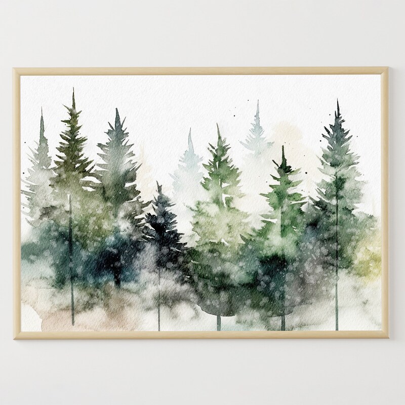 Tree Poster - Etsy
