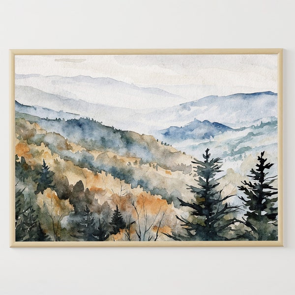 Appalachian Mountain Art - Etsy