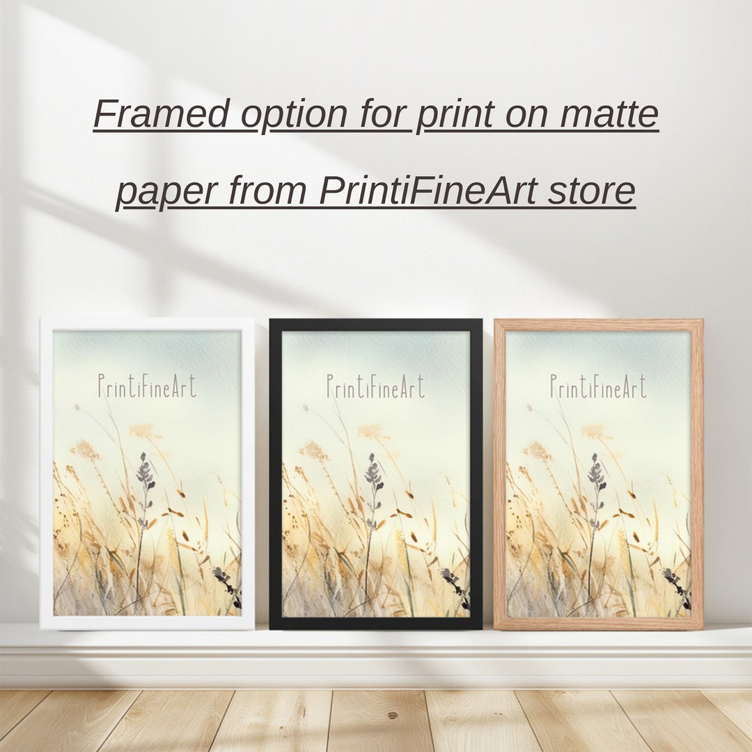 Framed Poster Options for Any Print From the Shop - Etsy