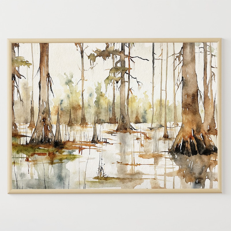Swamp Art - Etsy
