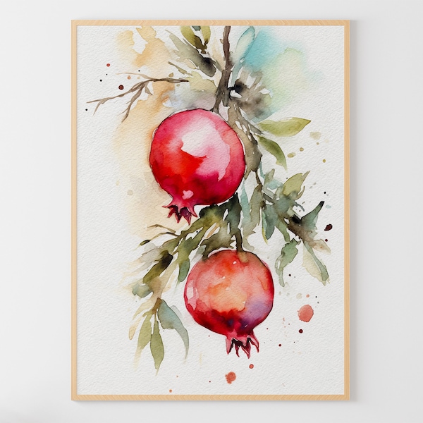 Pomegranate Art - Etsy