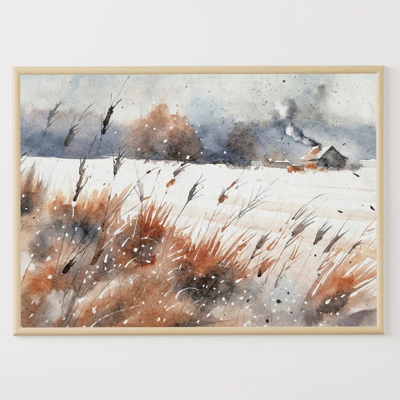 Rustic Painting - Etsy