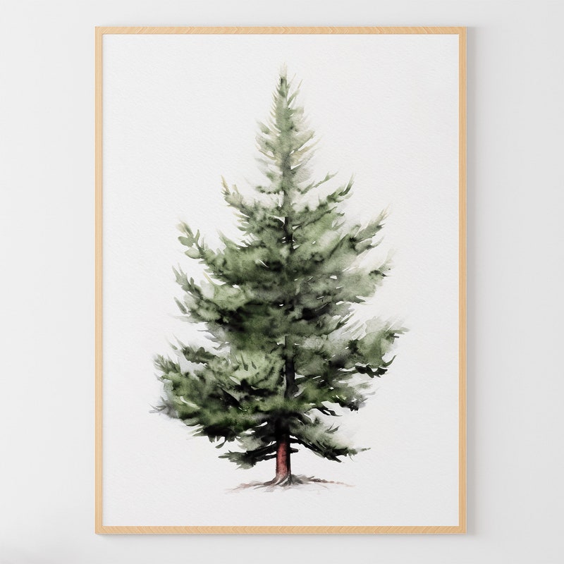 Christmas Tree Art - Etsy