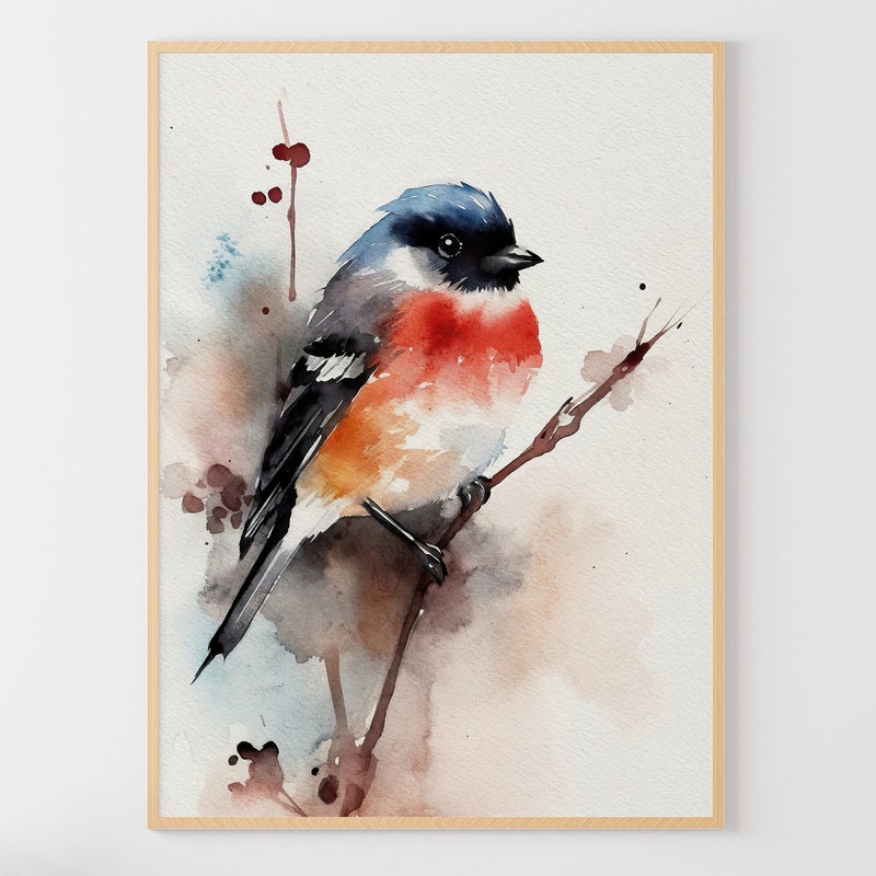 Bird Art Poster - Etsy