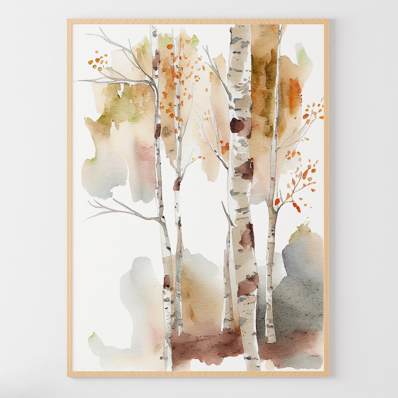 Birch Tree Prints - Etsy