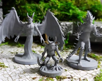 Dnd 5e Demon Miniature - Etsy