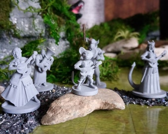 Human Bard Miniature - Etsy