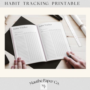 Printable Habit Tracker Weekly Organizer | Instant Digital Download ...