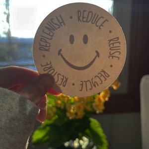 Reduce, Reuse, Recycle // Laptop / Bumper Sticker // Vinyl 3 Save the ...