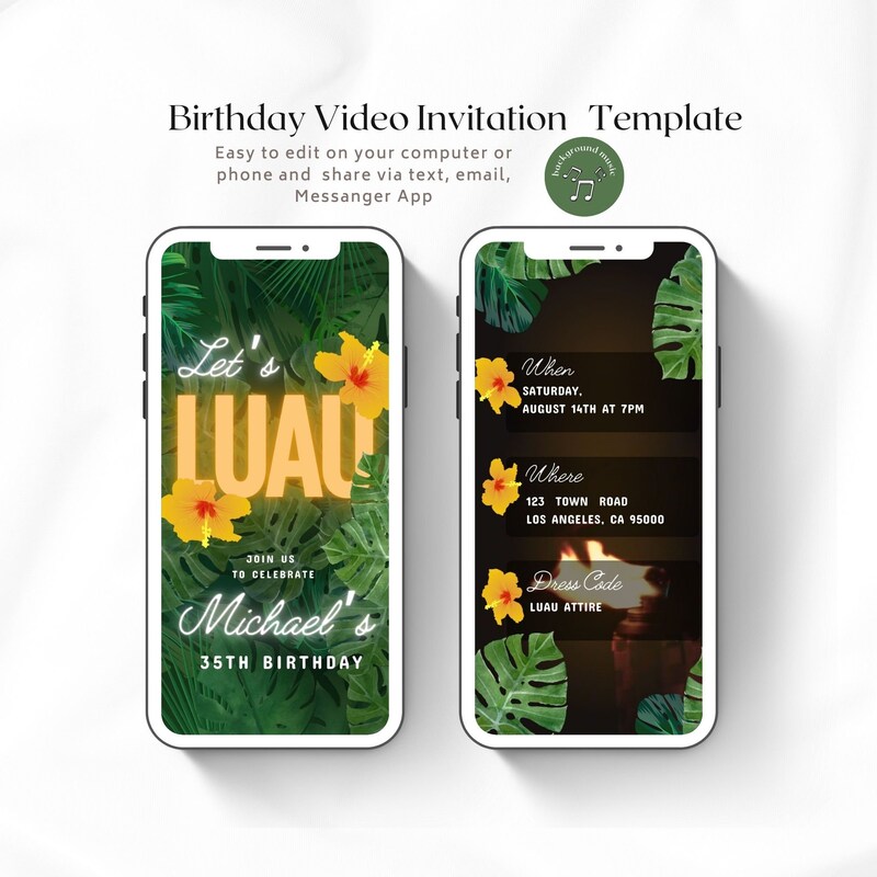 Video Invitation - Etsy