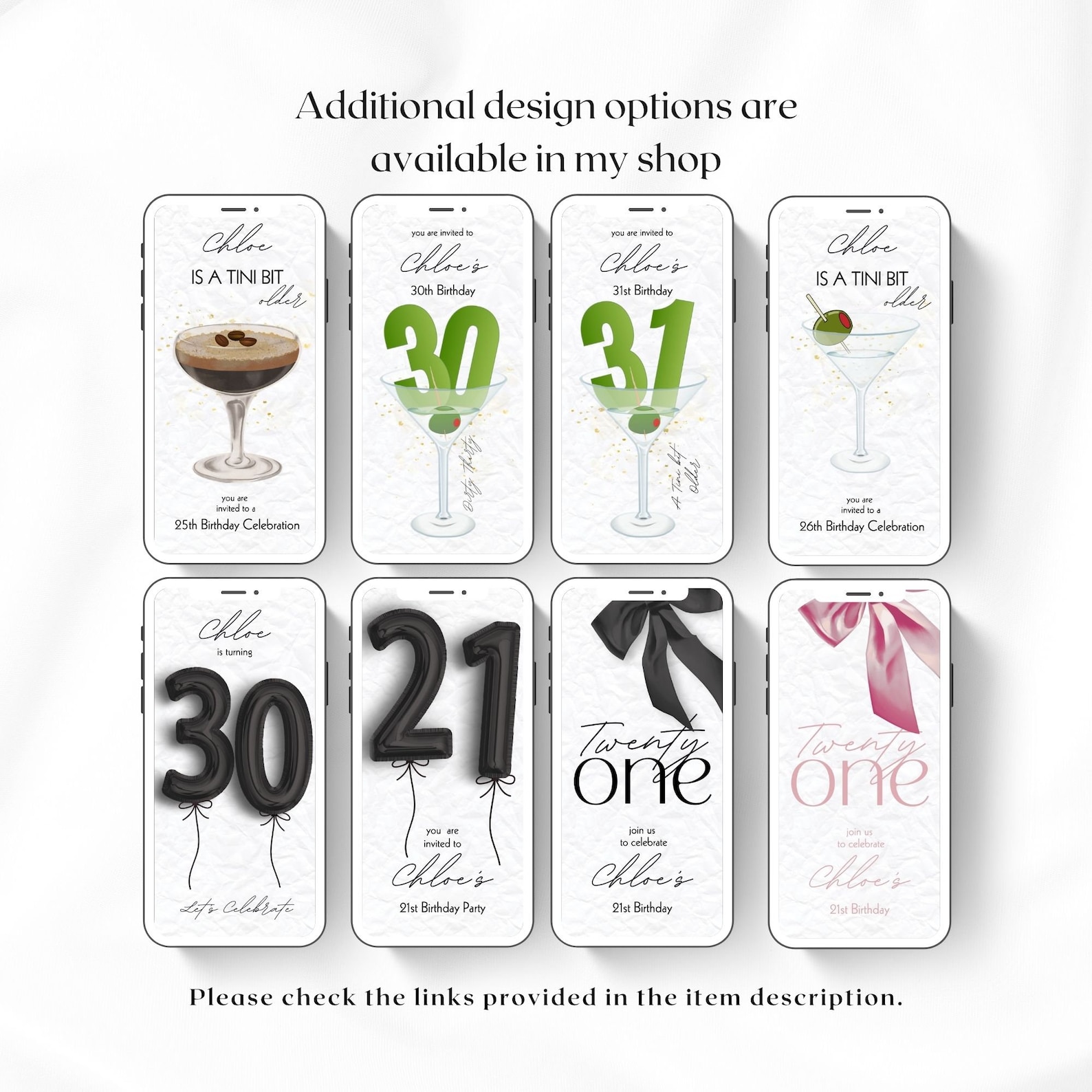 Twenty Fine Birthday Video Invitation: Black Bow, Coquette Theme ...