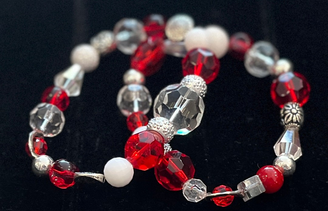 Red Jewel 2- Piece - Etsy