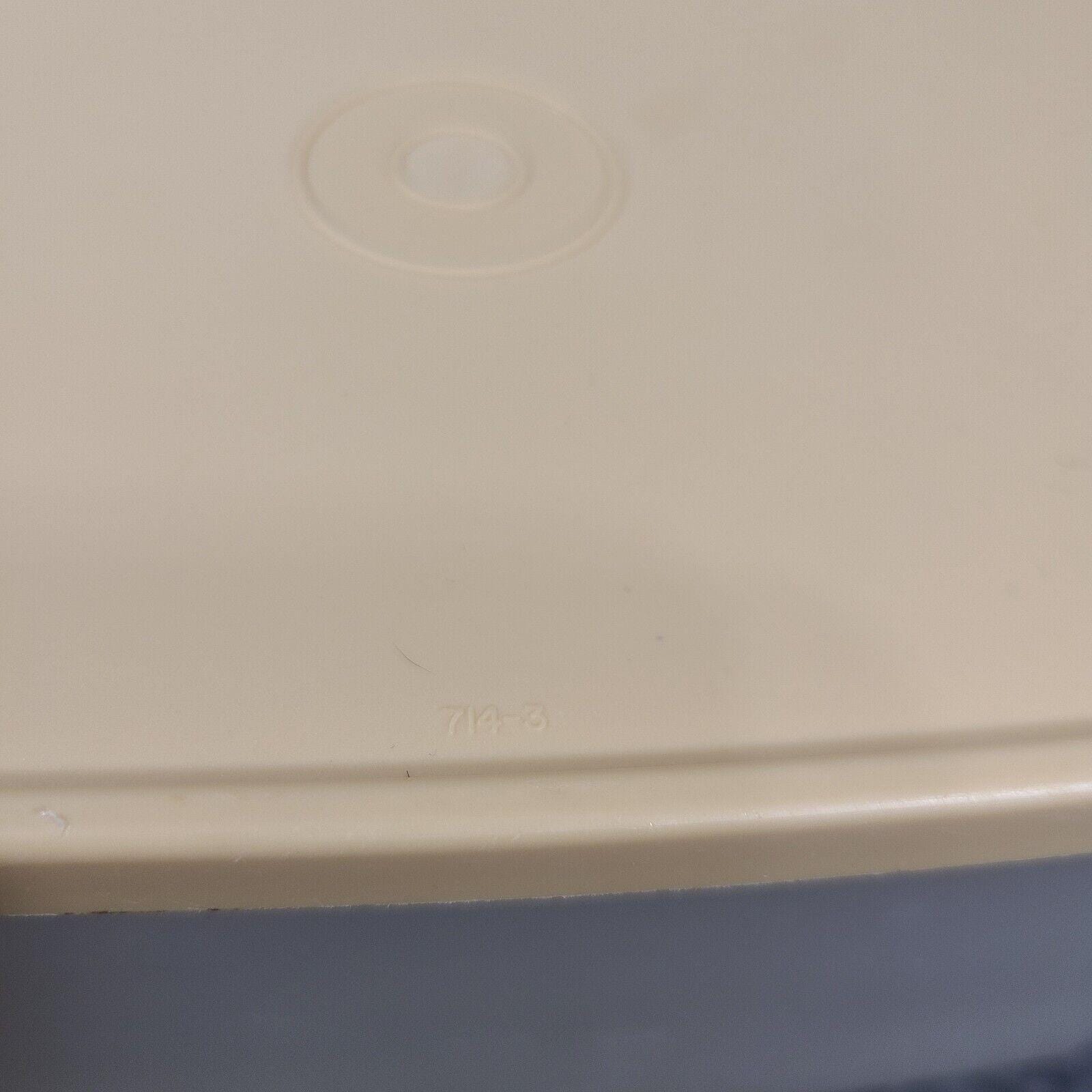 Tupperware Rectangular Pack N Store Container 1527-4 Lid 714-3 Clear ...