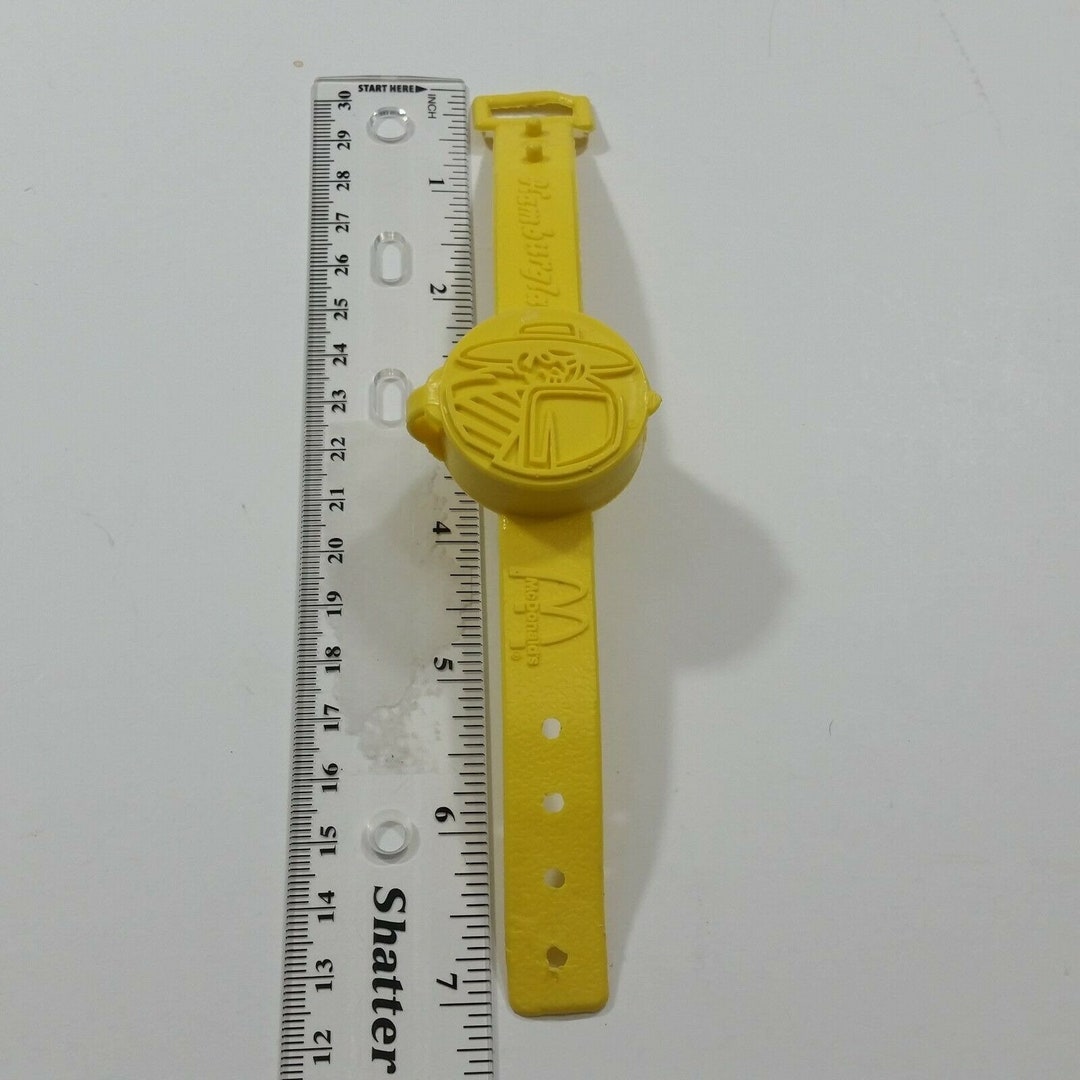 Mcdonald's Stash Watch Coin Secret Compartment Bracelet Yellow ...