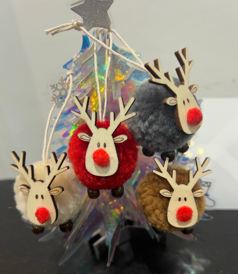 Rudolph the Reindeer for Christmas Decorations Hanging Decorations ...